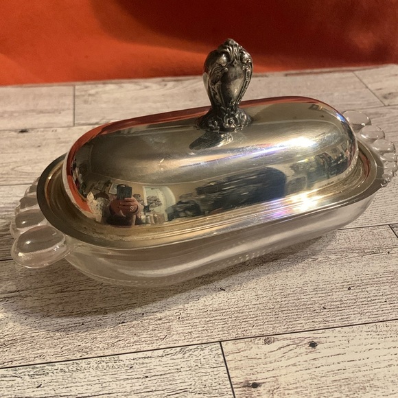 Rogers Bros | Kitchen | 847 Rogers Bros Vintage Butter Dish Eternally ...